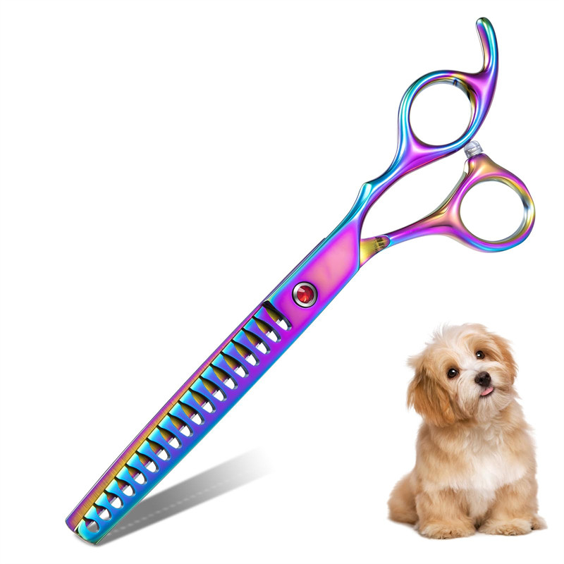 Benepaw Pet Chunkers Thinning Scissors Safe Blunt Tips Adjustable ...