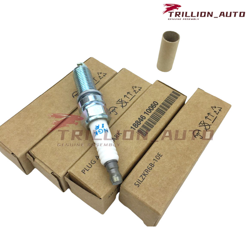 4PCS 18846-10060 1884610060 SILZKR6B10E Spark Plug for Hyundai ACCENT ...
