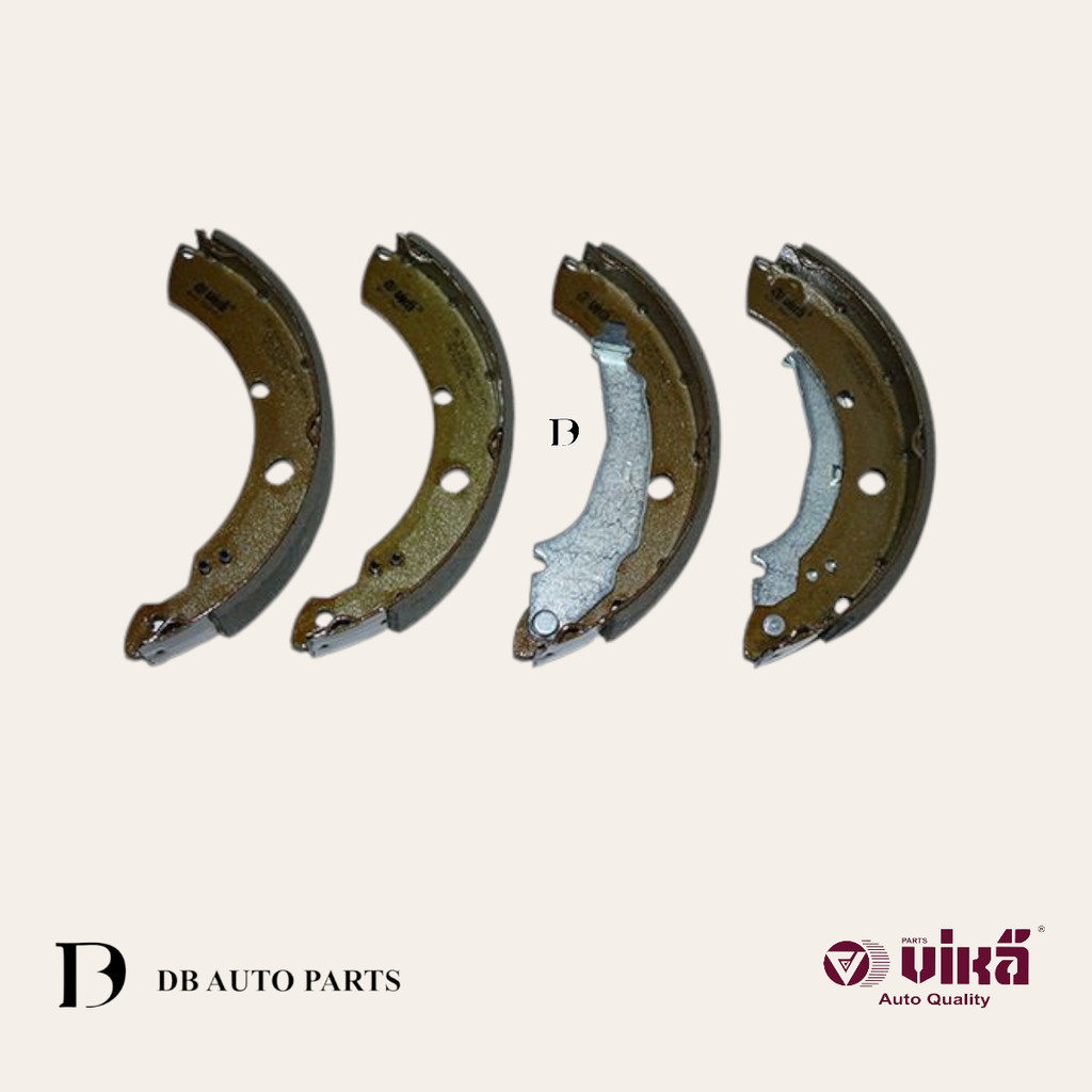 VIKA VOLKSWAGEN POLO VENTO REAR BRAKE SHOE SET (6RU698525A) | Shopee ...