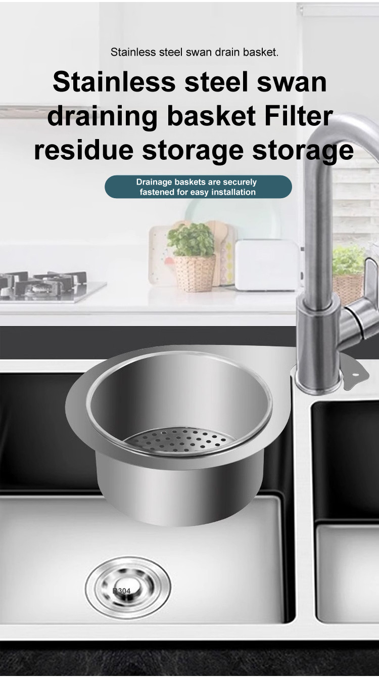 Swan water filter basket 304 stainless steel/Kitchen Sink Strainer ...