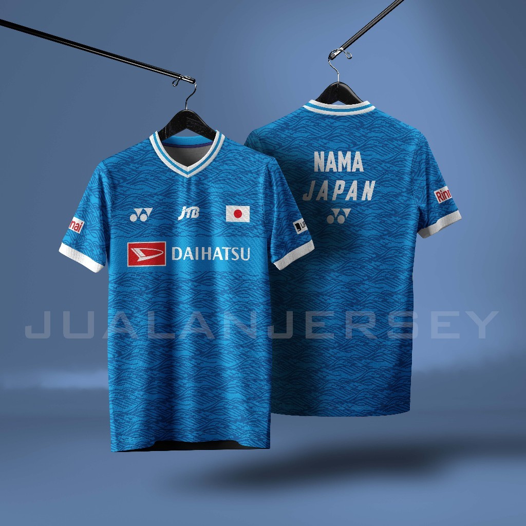 ( FREE CUSTOM NICKNAME) Jersey BADMINTON JAPAN 2025 | Shopee Malaysia