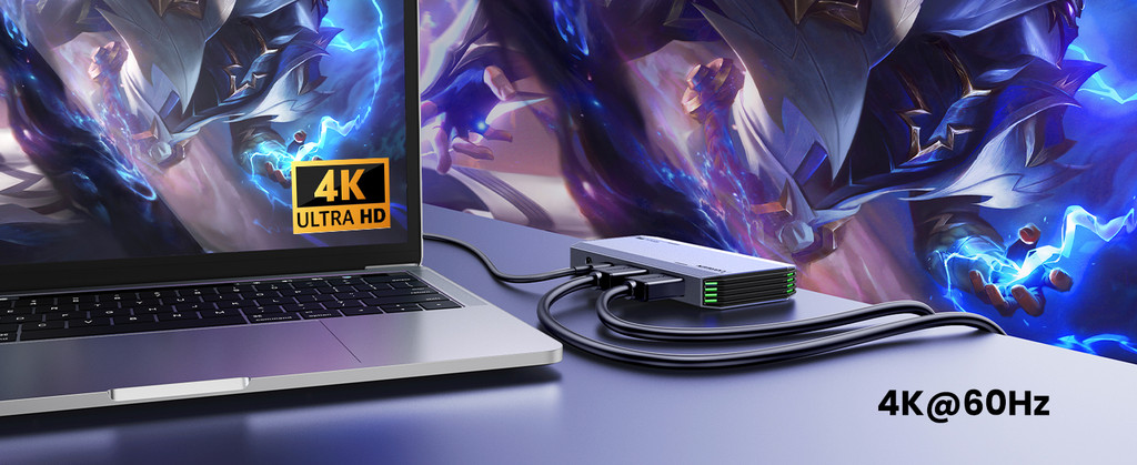 UGREEN HDMI Video Capture Card Ultra HD 4K60Hz 1080P240Hz Ultra-Low ...