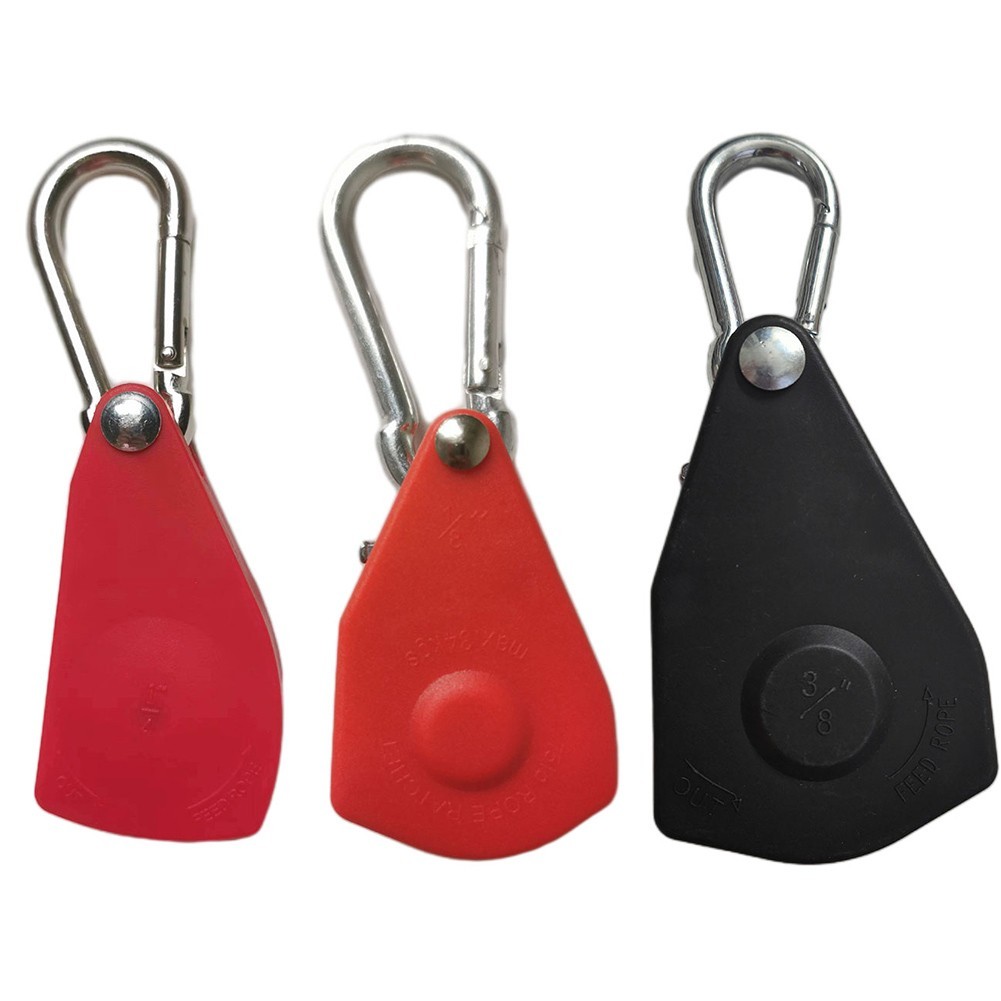 [LUMY] Pulley Adjuster Tent Fastener Metal Pulley Buckle Wind Rope ...