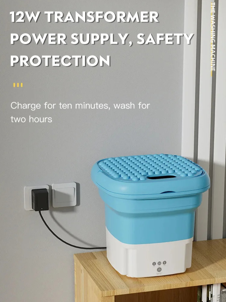 Travel Washing Machine Small Washing Machine Portable Storage Laundry ...