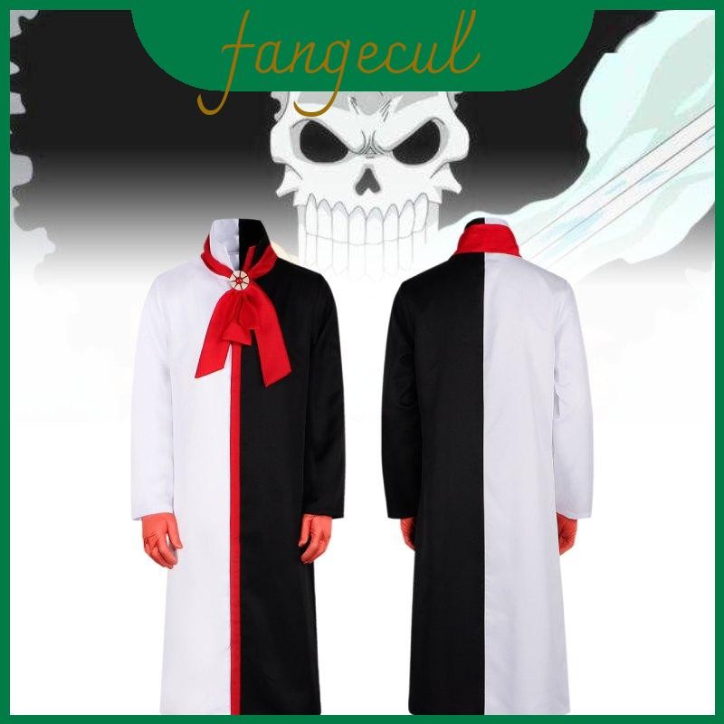 One Piece Character Brook Cosplay Costume Made Of Soft Polyester ...