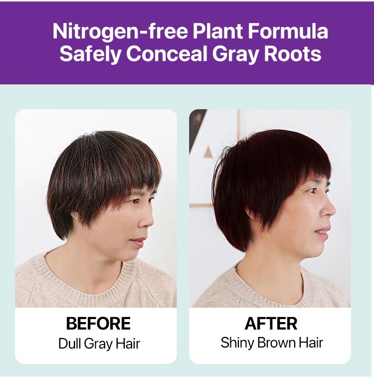 Conceal Gray Hair in Seconds with a OneTime Use Dye | Shopee Malaysia