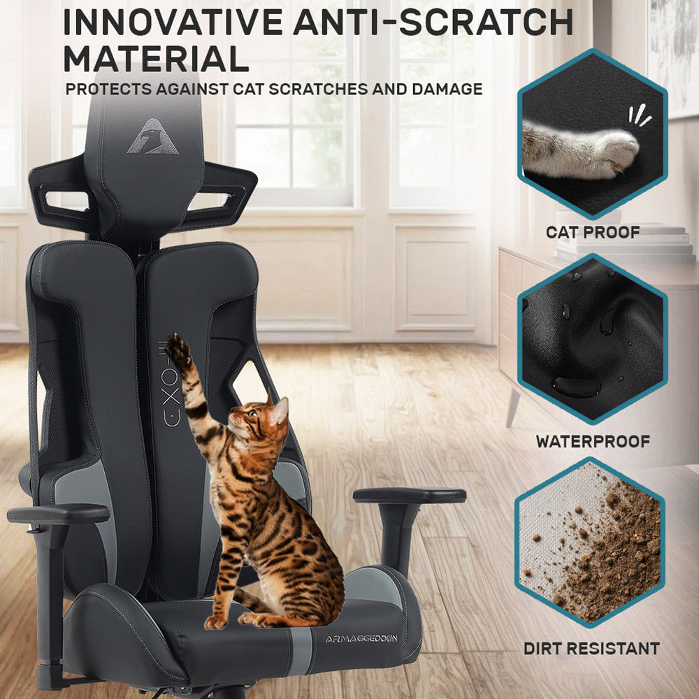 Armaggeddon Exo III Ergonomic Back Support Gaming Chair | Shopee Malaysia