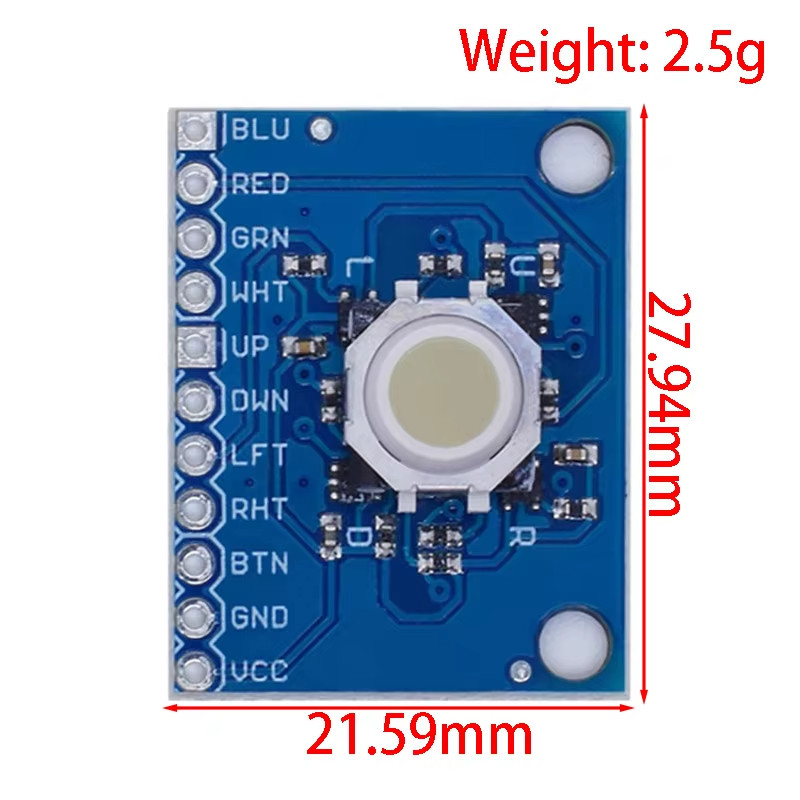 BlackBerry Trackball Sensor Mouse Trackball Hall Effect Sensor 360 ...