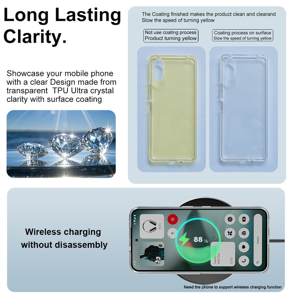 IMAK UX-10 Series Case for Nothing Phone3 5G Slim Soft Cover | Shopee ...