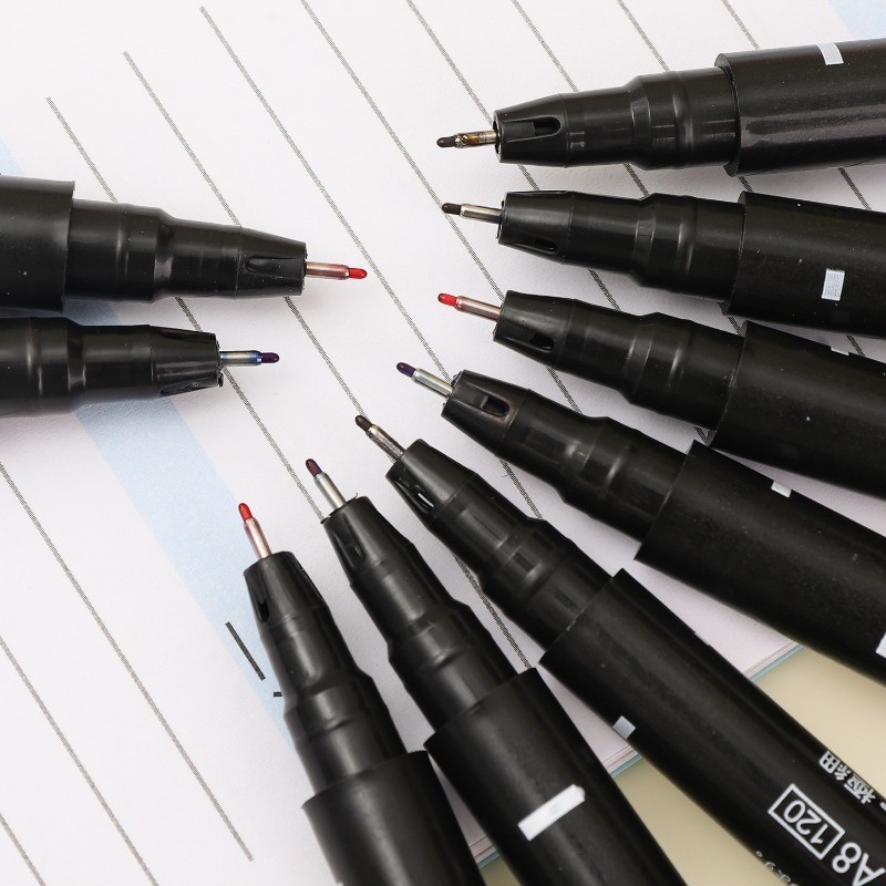 Double Head Oily Marker Pen - for Plastic, Stone, Glass - Permanent ...