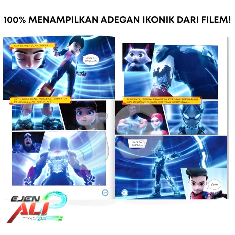 (SI)KOMIK EJEN ALI: THE MOVIE 2 | THE MOVIE | MATA ACADEMY | KOMIK MALAY 2025 - KUALITI BOOKS ...