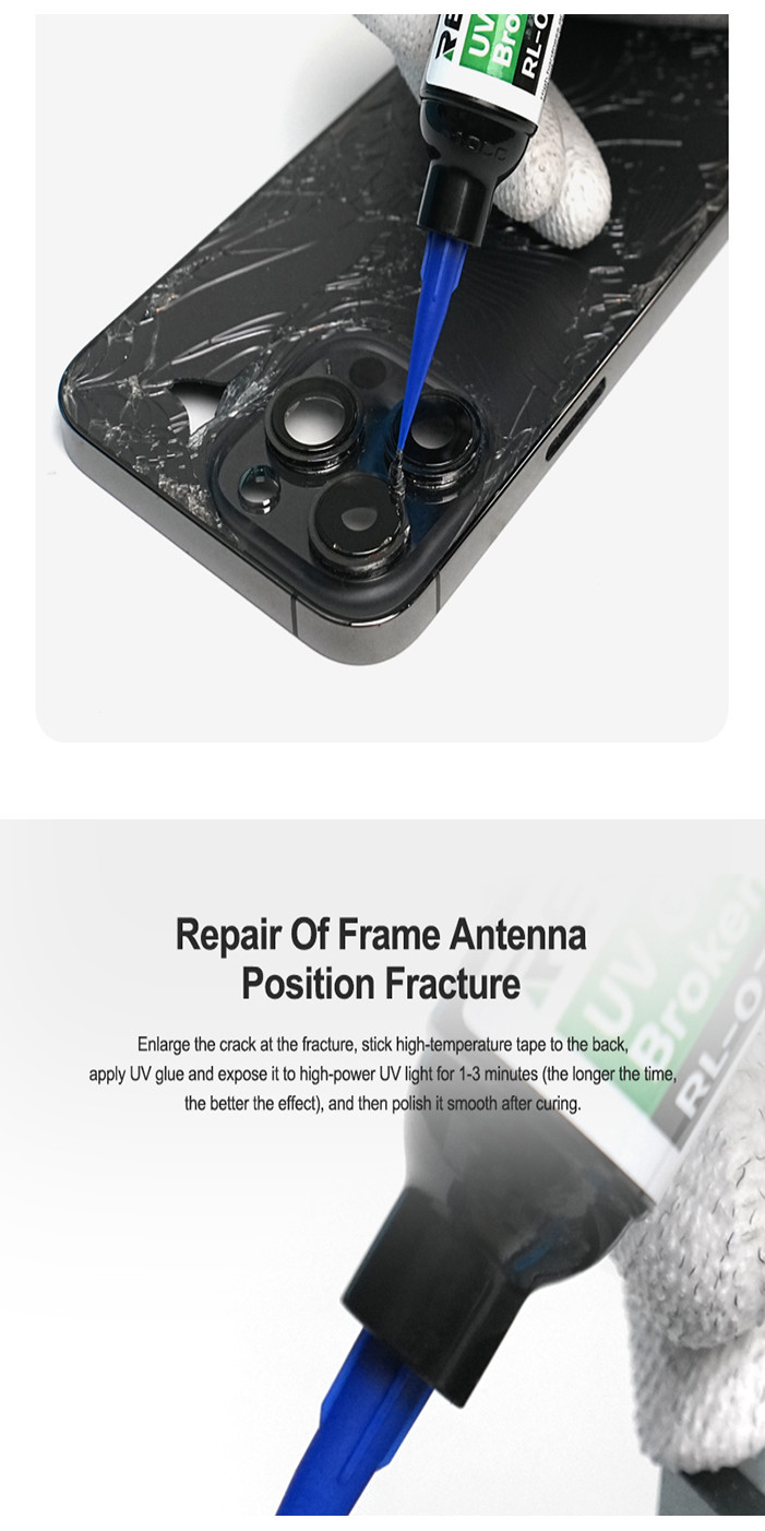Relife RL-035D mobile phone repair middle frame broken button collapse ...