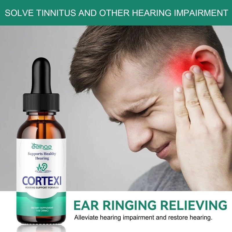 Tinnitus Ear Drops Treatment Itching Earache Hard Hearing Symptoms ...