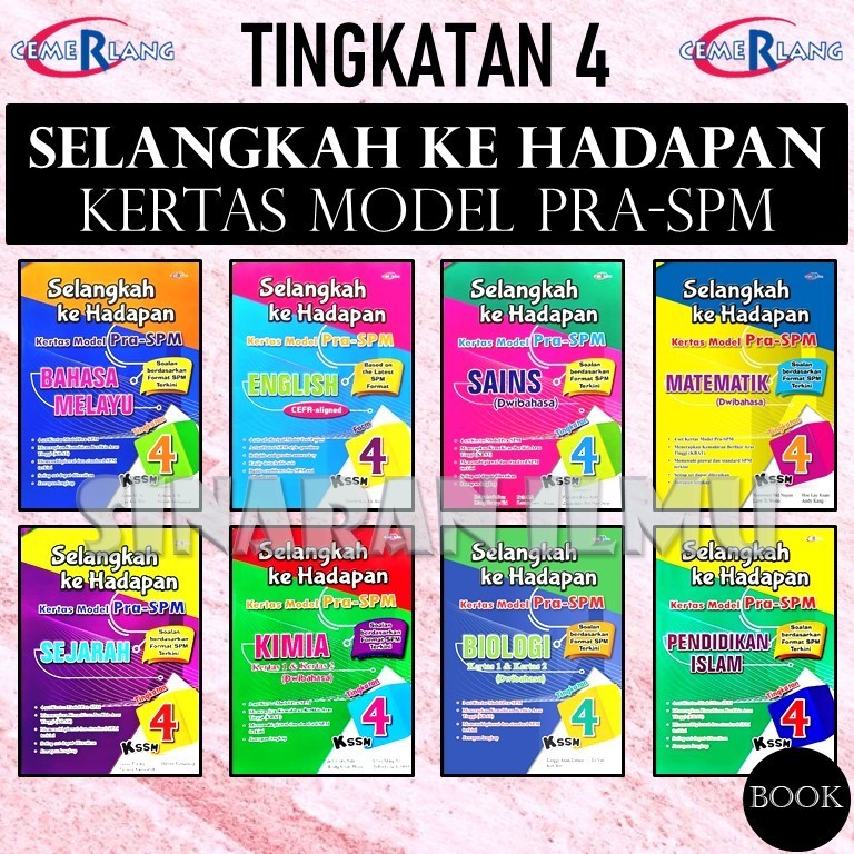 Si Selangkah Ke Hadapan Kertas Model Pra Spm Tingjkatan 4 2024