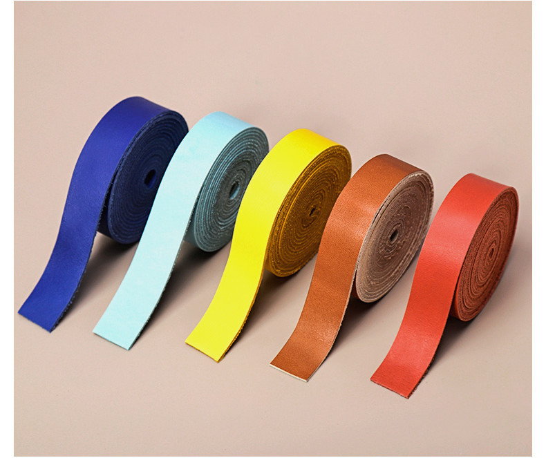 WUTA Leather Bag Straps Top Grain Genuine Leather Belt Blank Strap ...