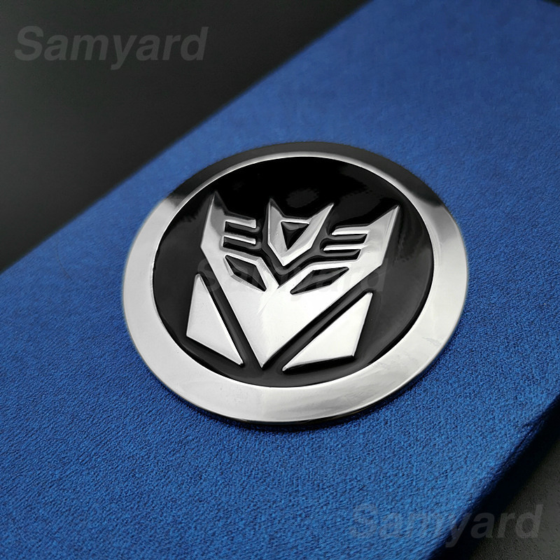 Transformers 3D Car Stickers Decepticon Emblem Tail Badge Emblem Decal ...