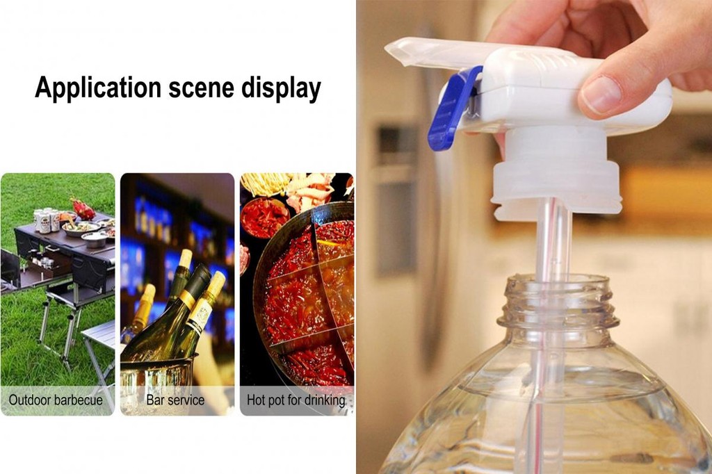 ba Clean Water Straw Cleaner Drink Dispenser Tube Portable Electric ...