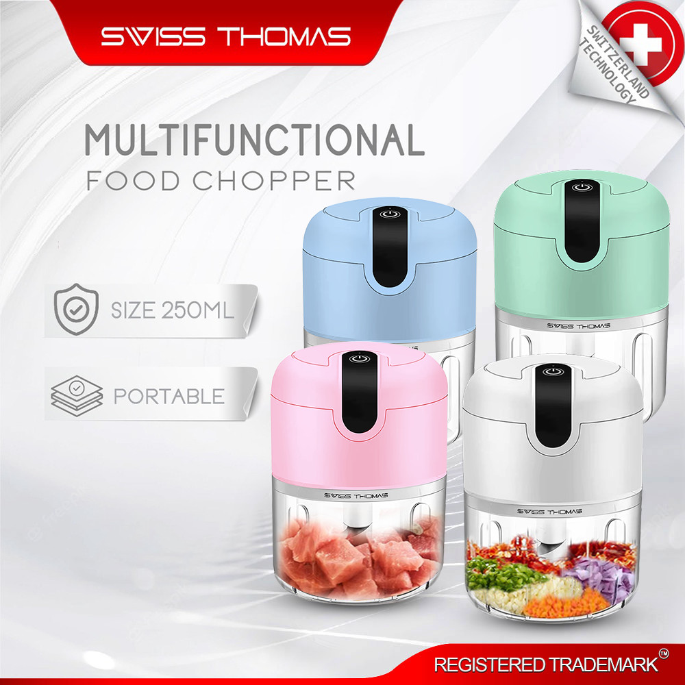 Swiss Thomas Mini Blender Garlic Chopper Electric Food Chopper Pr Food ...