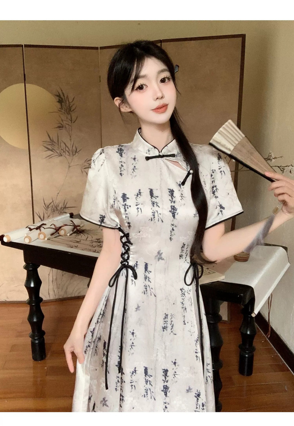 New Chinese Style Improved Fat mm Large Size 2024 Summer Female Country ...