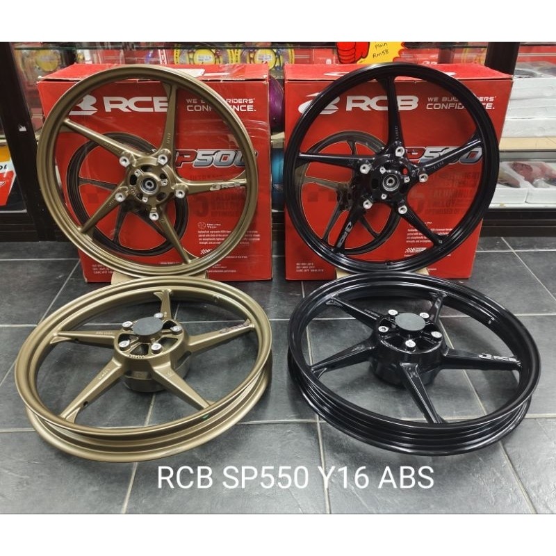 RCB RACING SPORT RIM Y16ZR ABS / Y16 ABS SP500 & SP 500 1.60/185X17 ( ABS MODEL ) | Shopee Malaysia