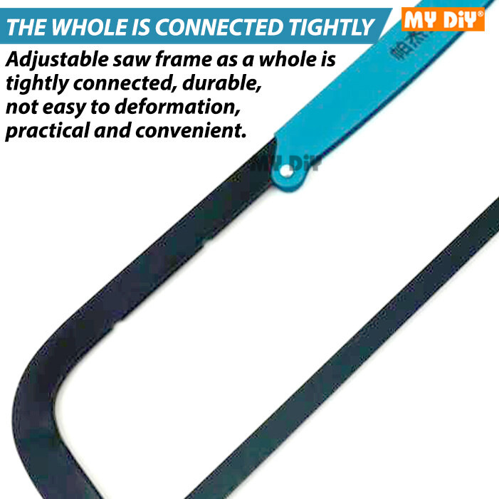 MYDIYSDNBHD - 12" HACKSAW FRAME SAW METAL HAND SAW GERGAJI BESI GERGAJI ...