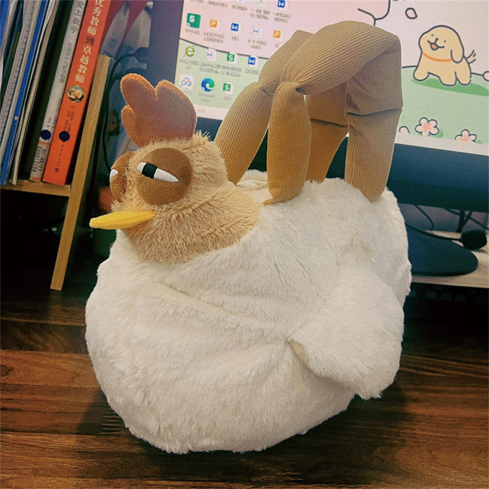 Chicken Plush Bag Ugly Handbag Funny Kawaii Chicken Bag Women Birthday ...
