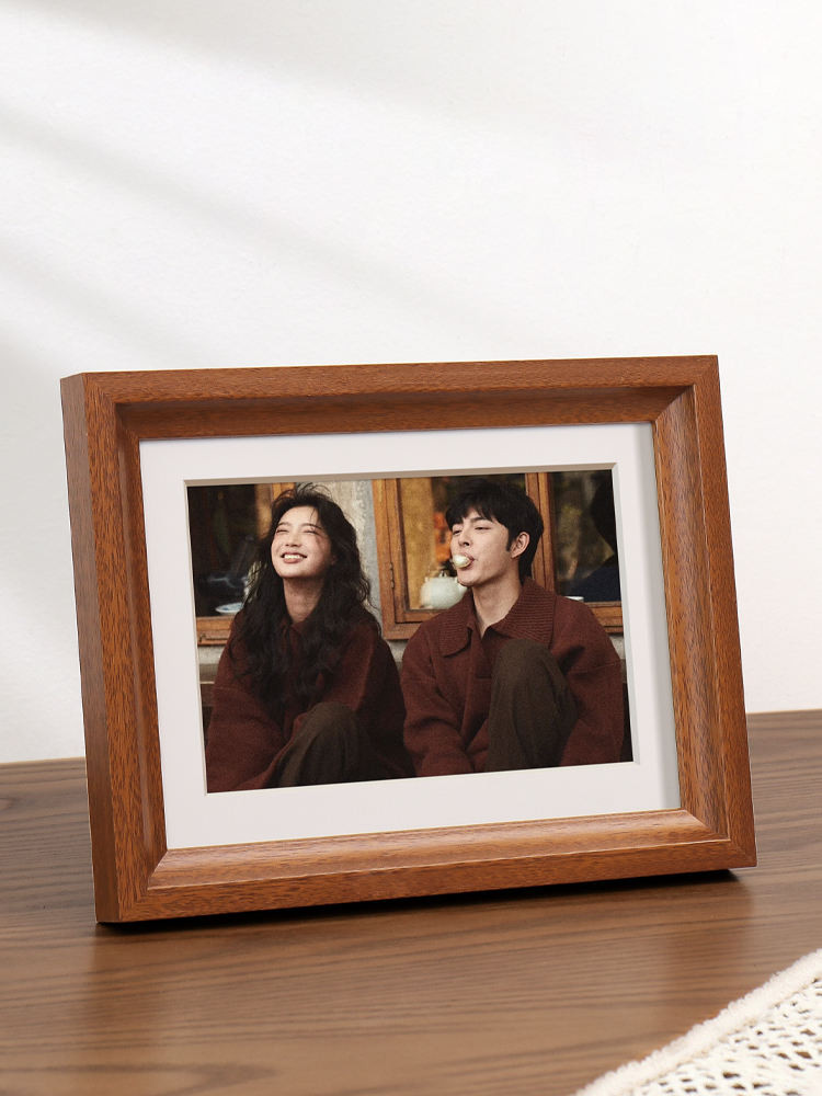 Ready Stock Solid Wood Photo Frame Table Wash Photos Make Photo Album ...