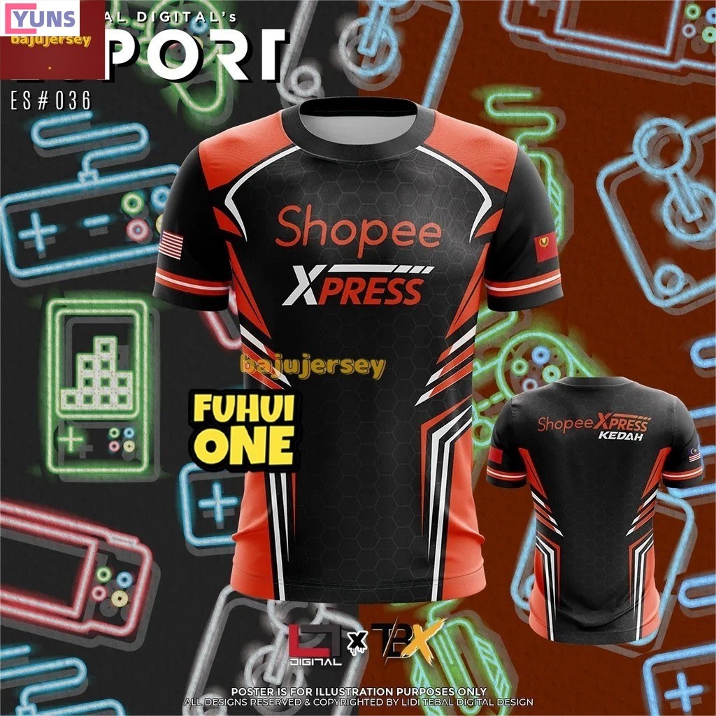 Yuns 2024 Shopee Rider (Best Selling) Jersey Corner SHOPEE XPRESS ...