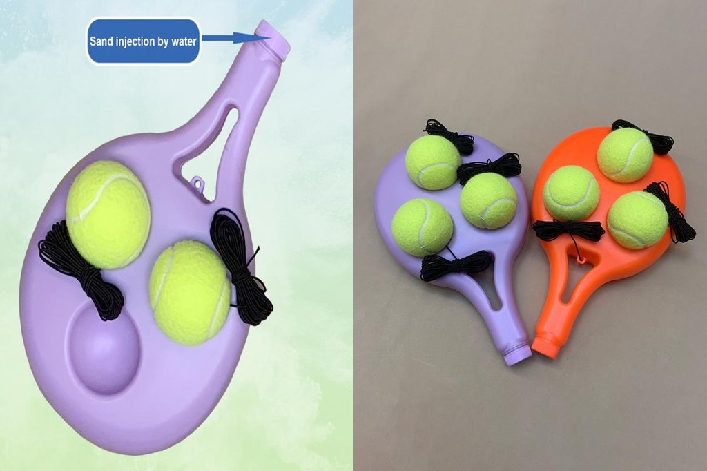 COLD Tennis Training Equipment Tennis Ball Return System Portable ...