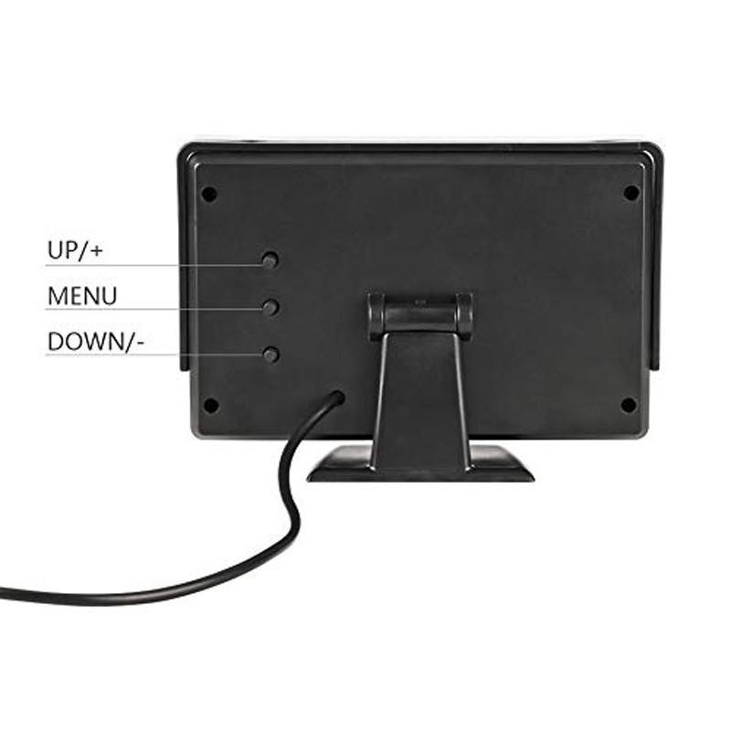 Car Reverse Monitor with Rear View Camera Backup Camera Kit Back Up Car ...