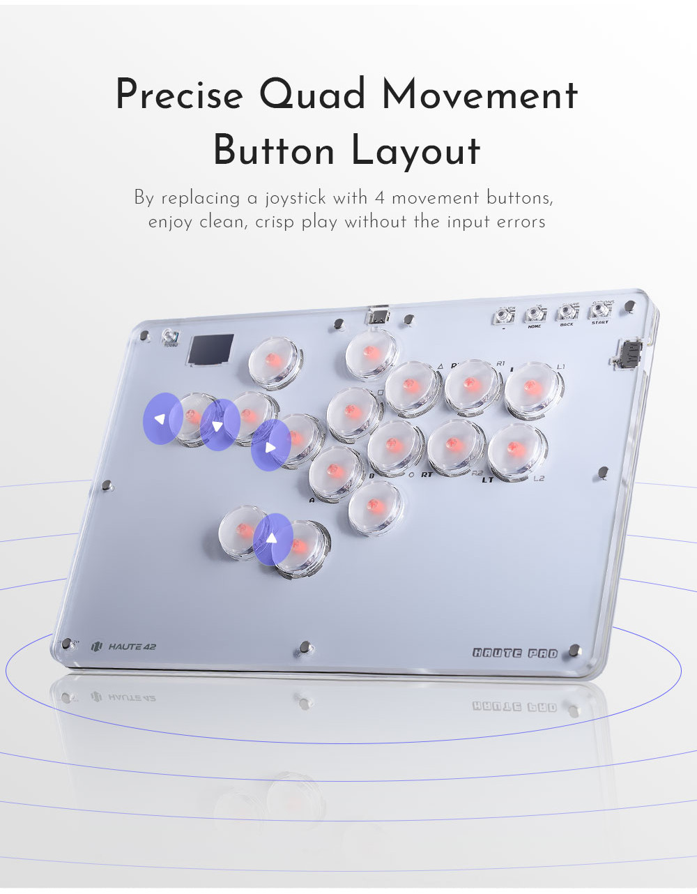 Haute42 Joystick Hitbox Keyboard Arcade Stick Controller For PS4/PS5 ...