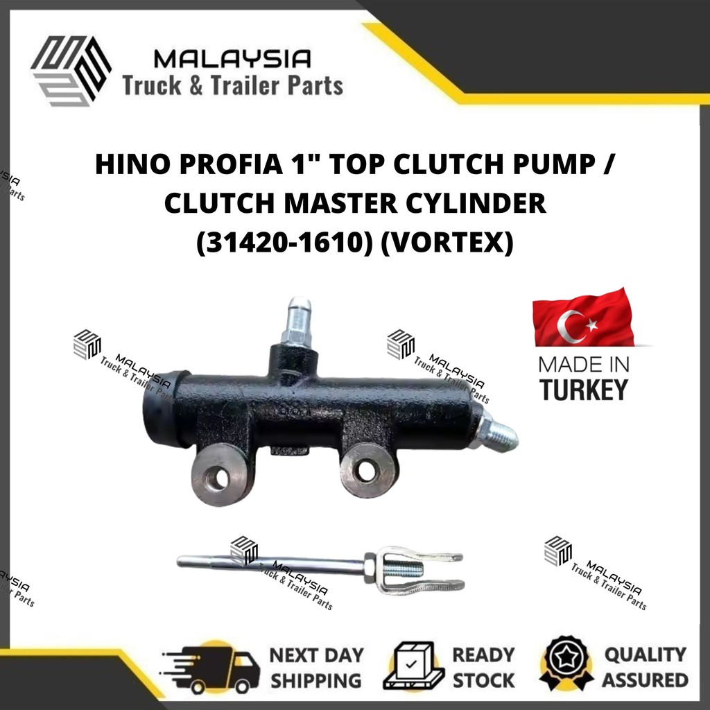 HINO PROFIA 1" TOP CLUTCH PUMP / CLUTCH MASTER CYLINDER (31420-1610 ...