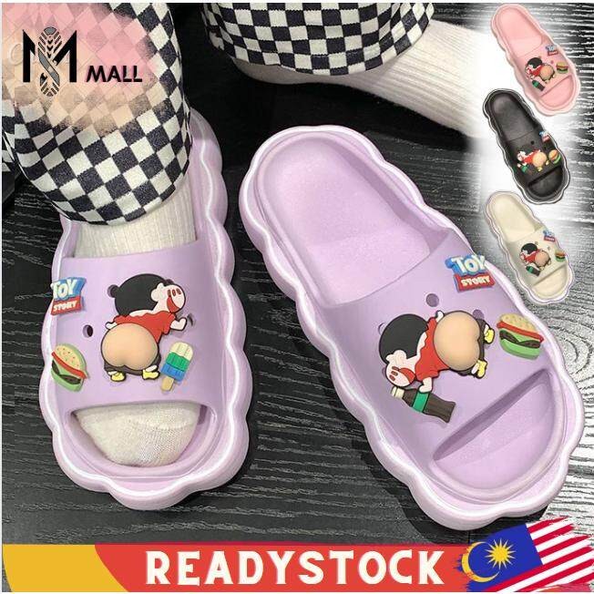 SM Selipar Wanita Toystory Shinchan Slippers Soft Comfortable Lotso ...