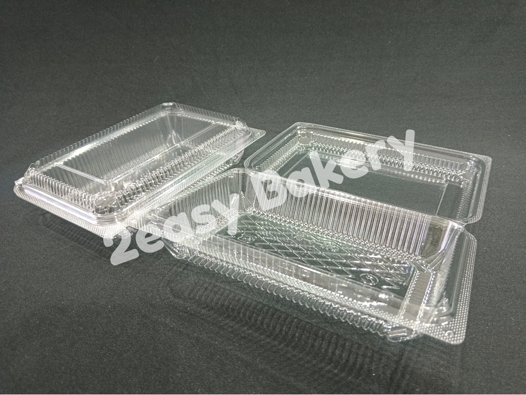 HIRO CH1B OPS Kuih Container with Lock (50pcs±) / Plastic Clear Bakery ...