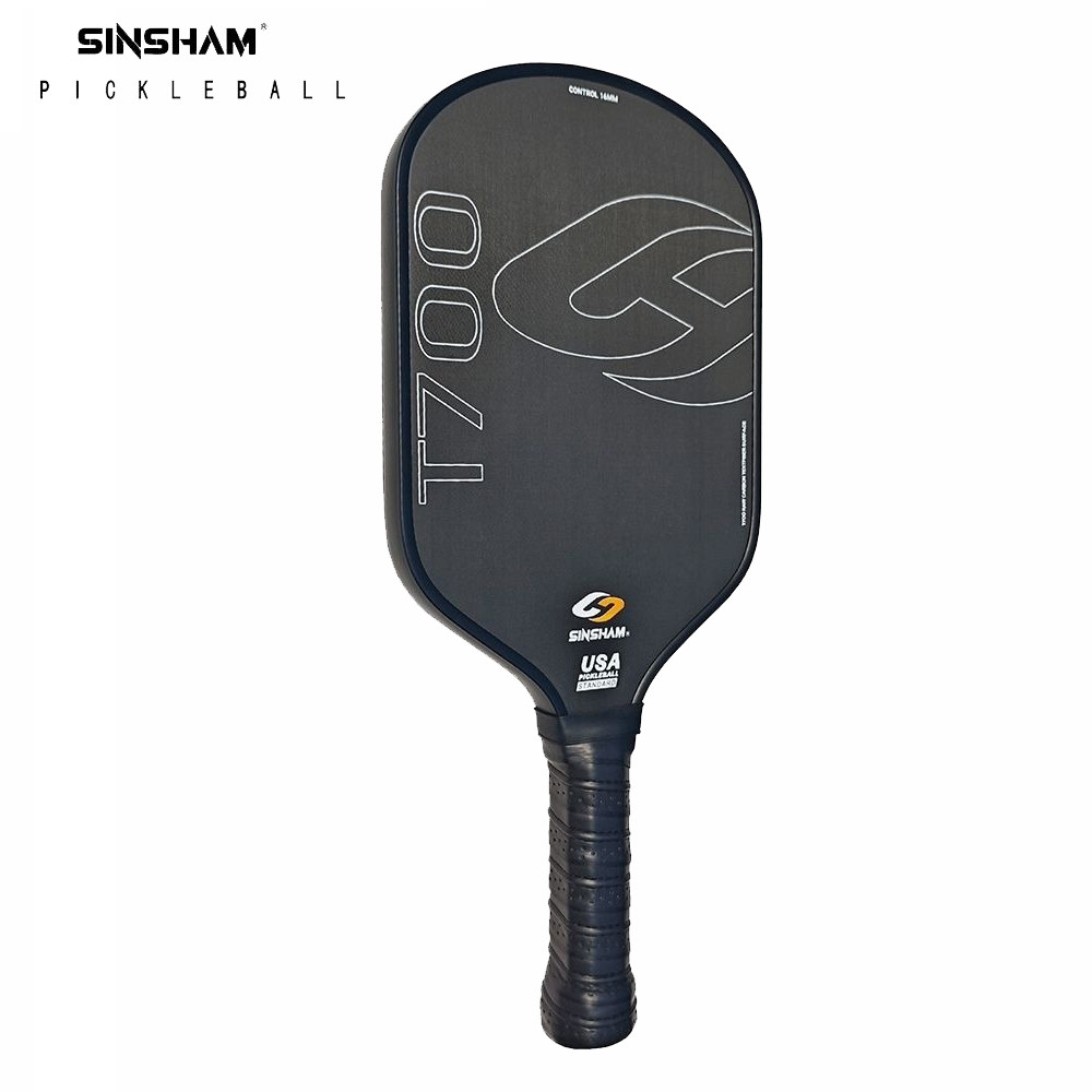SINSHAM 16MM Pickleball Paddle Hot Pressing T700 Carbon Fiber ...