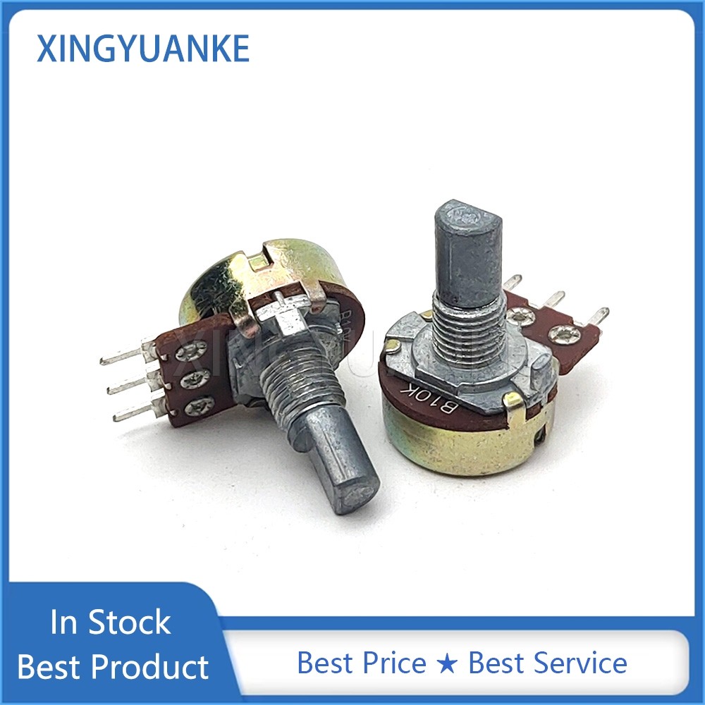 10Pcs/lot High Quality Single Potentiometer 148 Type B10K With Stepper ...