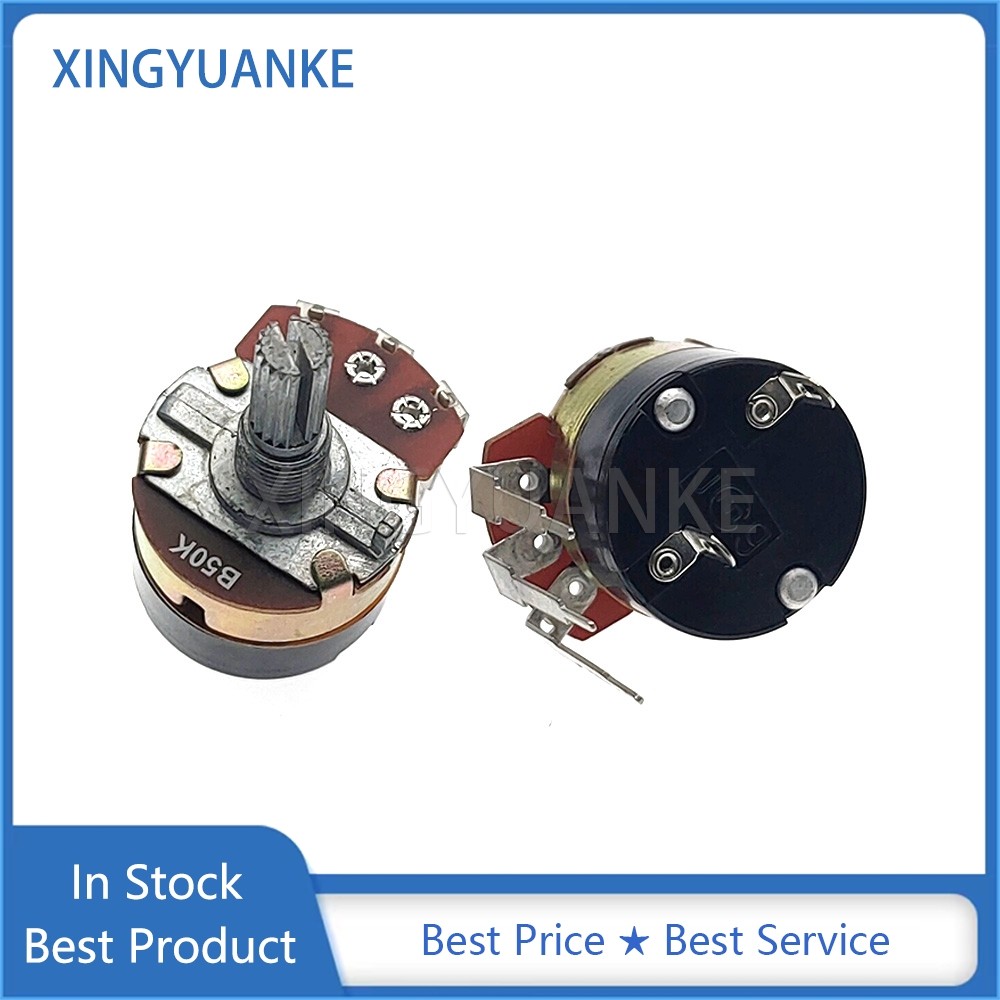 2Pcs/lot WH138-1-4 B10K B50K B100K B500K Dimming Speed Regulating ...