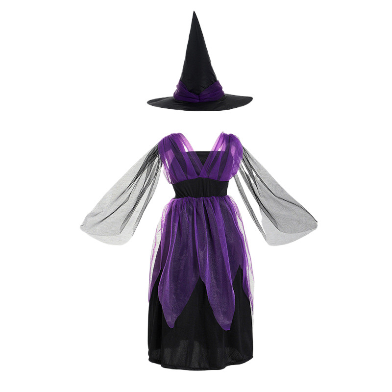 Same day shipment 】 Halloween costumes/children's cosplay/witch role ...