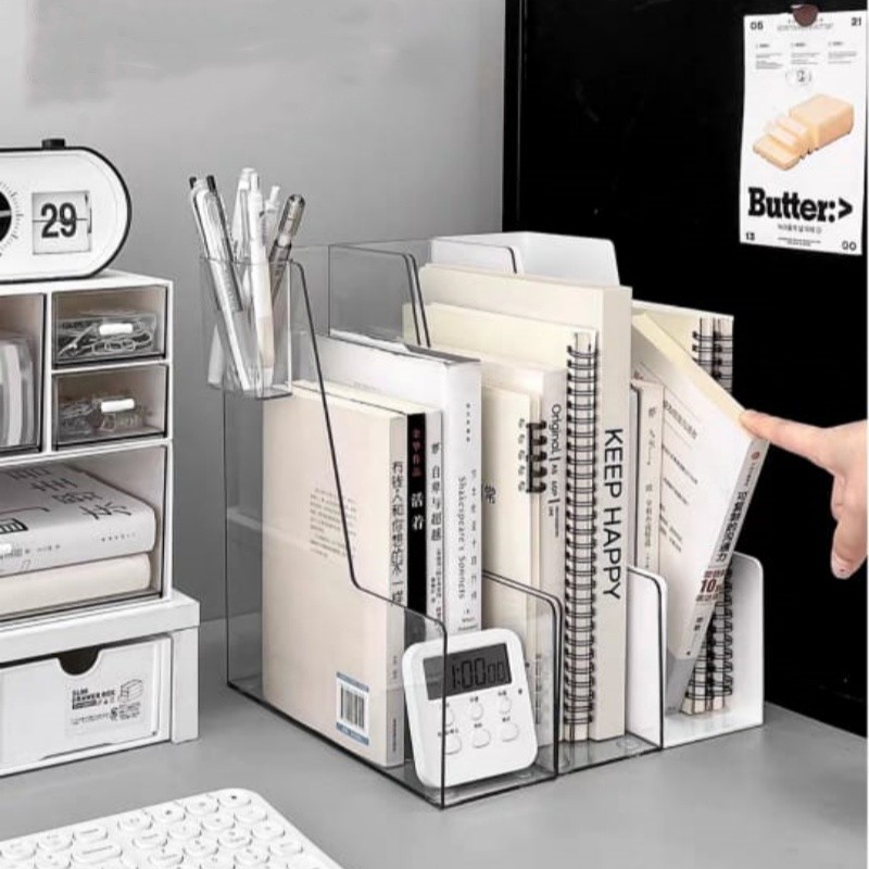 【i.Rumah】Desktop Storage Box Office File Rack Desk Multifunctional ...