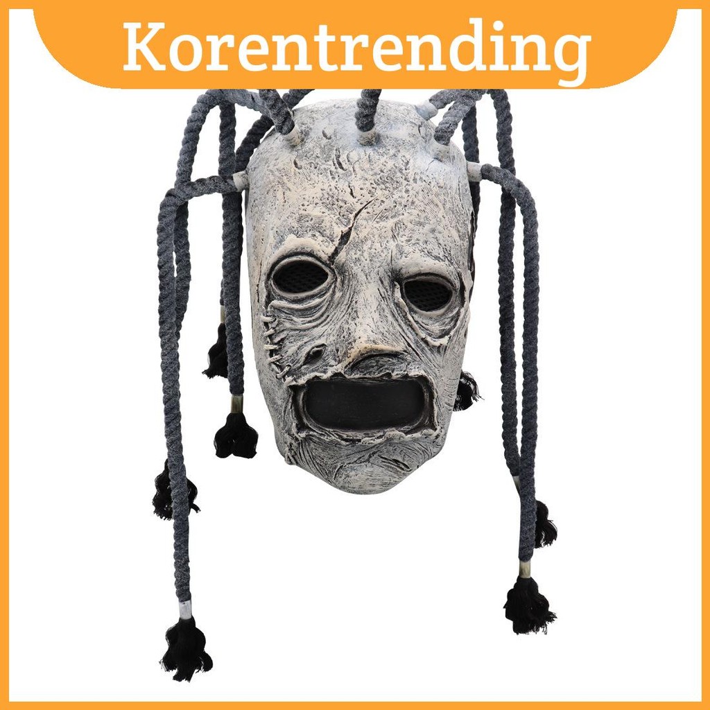 Taylor Full Corey Head Latex Mask With Dreadlocks Ideal For Halloween ...
