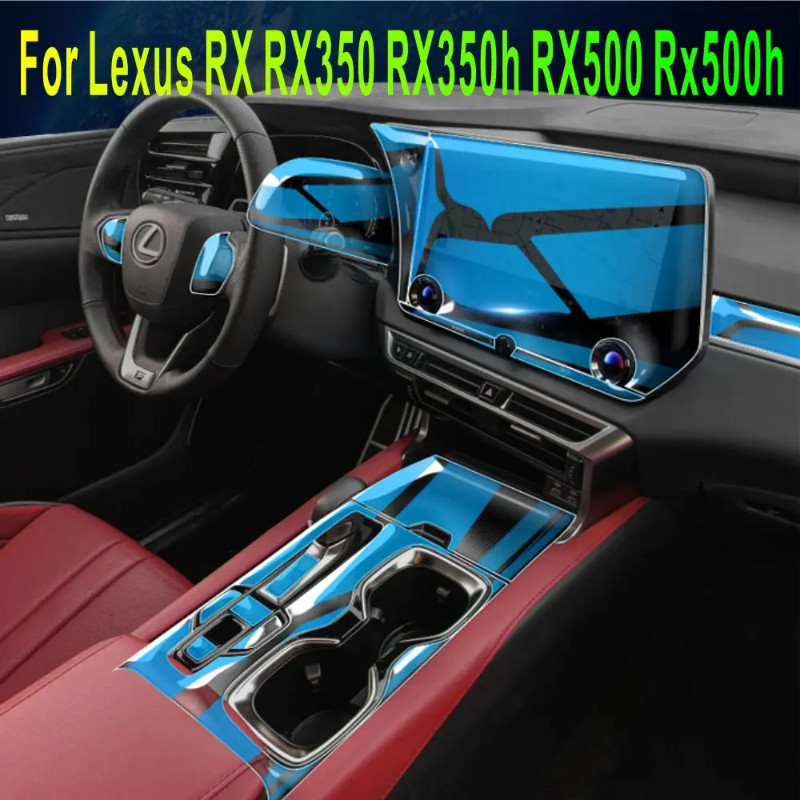 For Lexus RX RX350 RX350h RX500 RX500h Accessories Car interior film ...