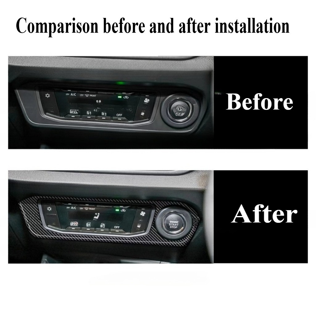 TOYOTA WIGO/AGYA 2023- 2025 Dashboard Aircond Switch Panel Cover Trim ...