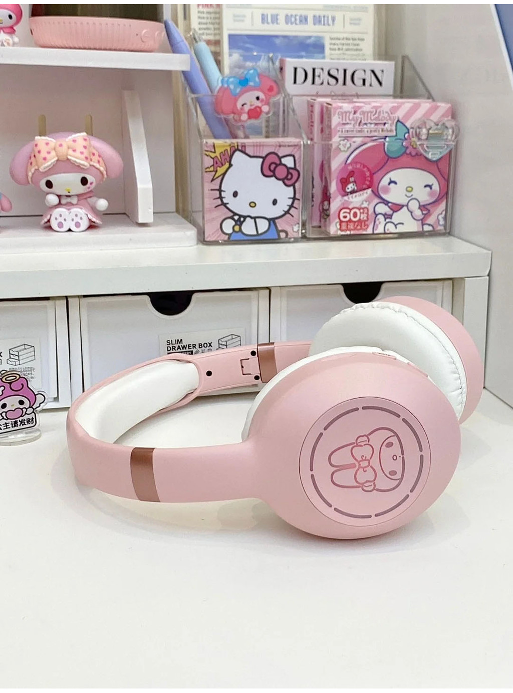 Cinnamoroll Wireless Bluetooth 5.2 Headphones With RGB Breathe Light ...