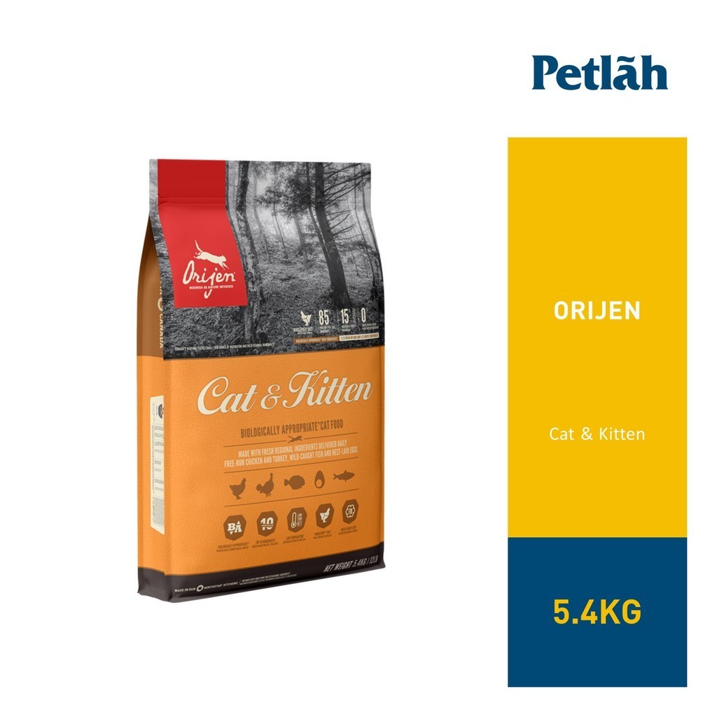 Orijen Cat Dry Food Original Cat 5.4kg | Shopee Malaysia
