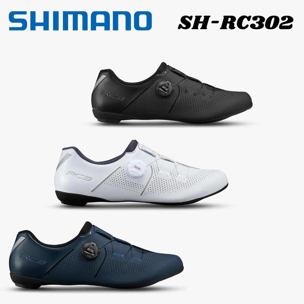 Shimano RC3 RC302 Road Cycling Shoes wide fit Men's RC300 BOA L6 RC301 ...