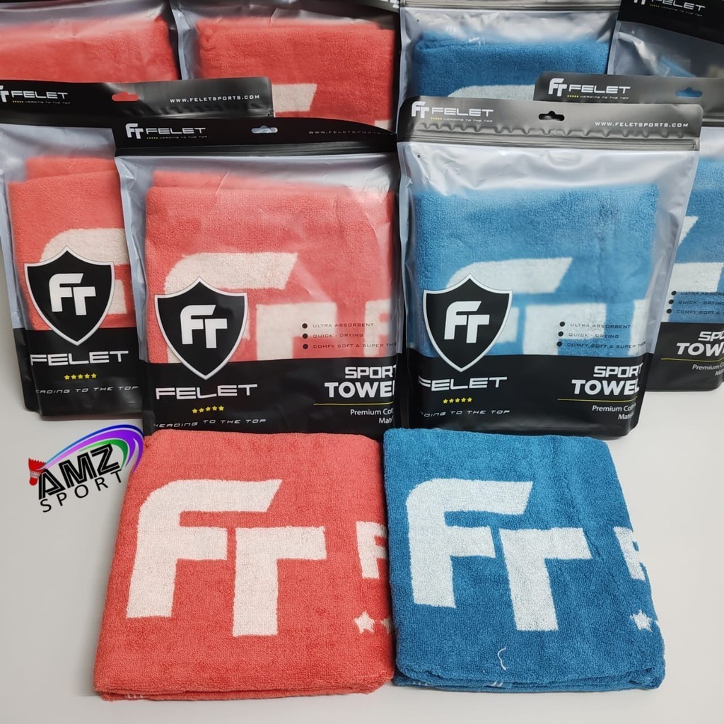 FELET SPORT TOWEL 100 X 50CM (ORIGINAL & READYSTOCK) | Shopee Malaysia