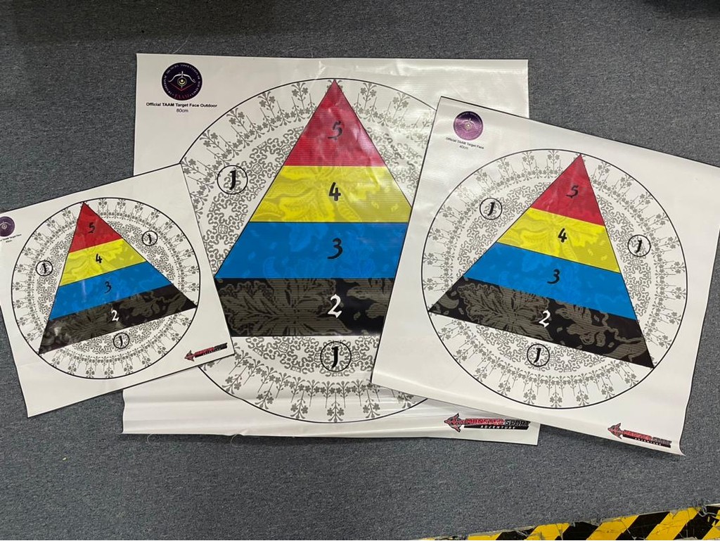 Archery Waterproof MSA Archery Target Face ATMA Traditional Archery ...