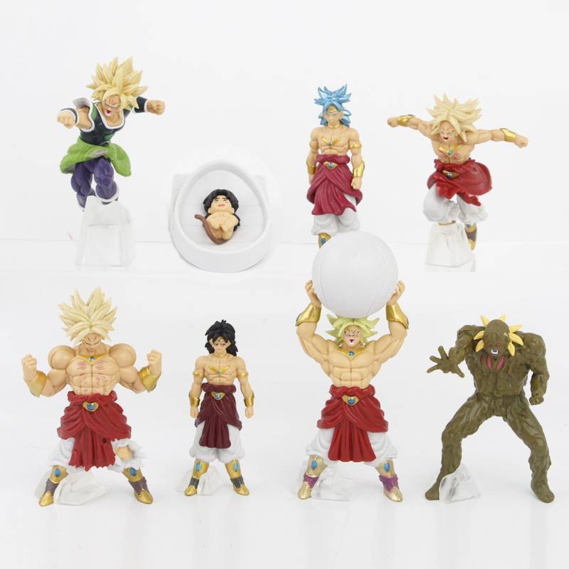 Dragon Ball Unique Broly Pvc Action Figure Collection Features Designs ...