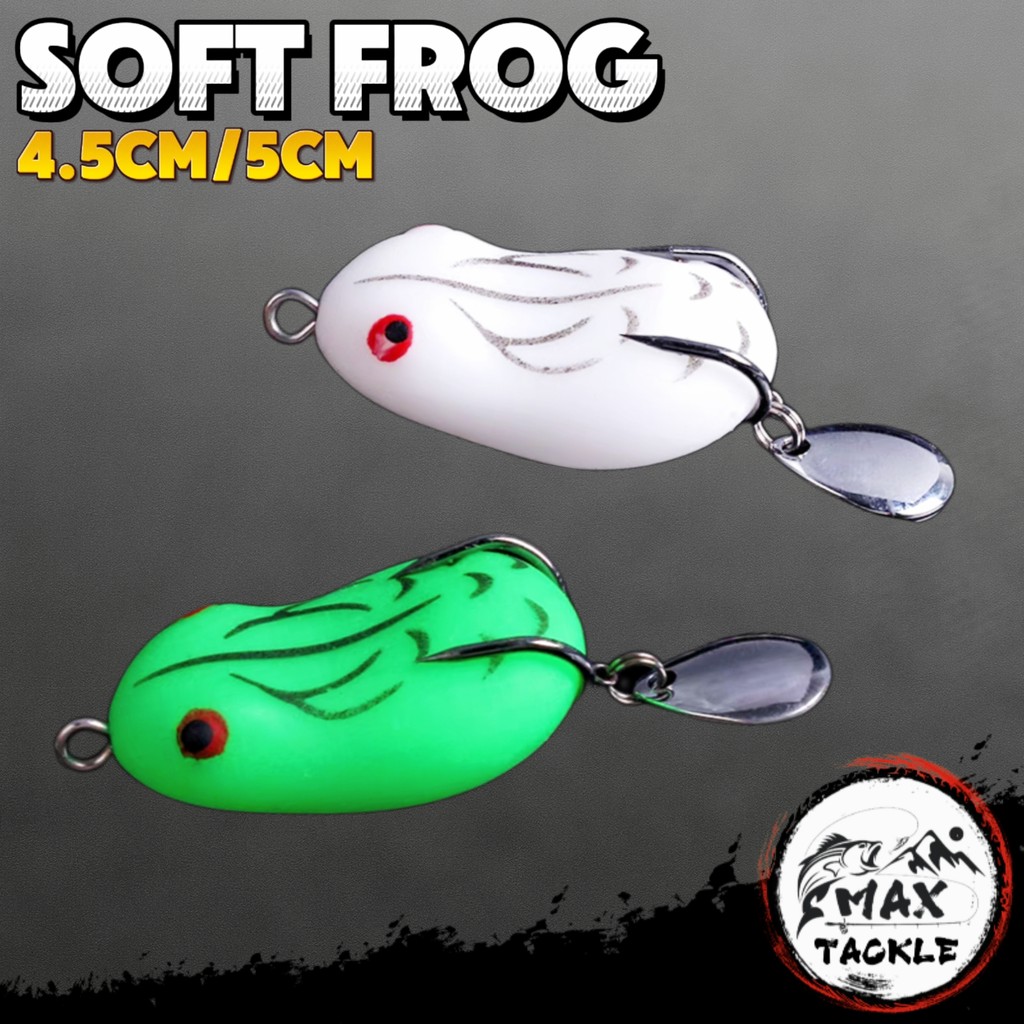 Soft Frog Lure Snakehead Killer Topwater Fishing Lures Ikan Haruan ...
