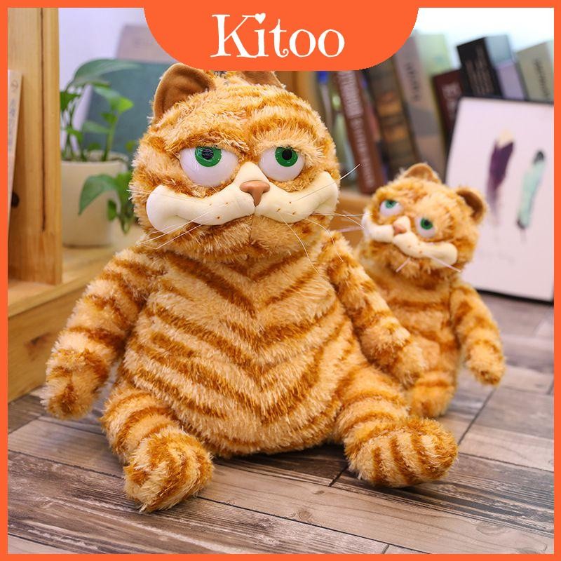 Garfield Cartoon Plush Toy Fat Cat Soft Stuffed Animal Teddy Pillow ...